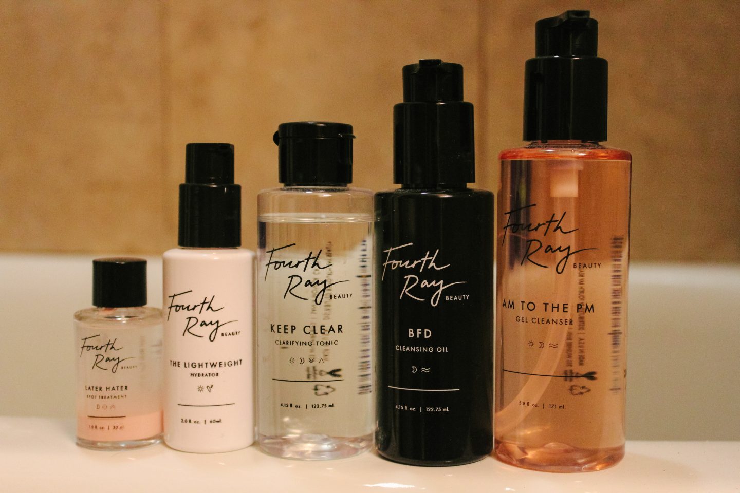 Trying out the Entire Fourth Ray Beauty Skin Care Collection - Mae Polzine