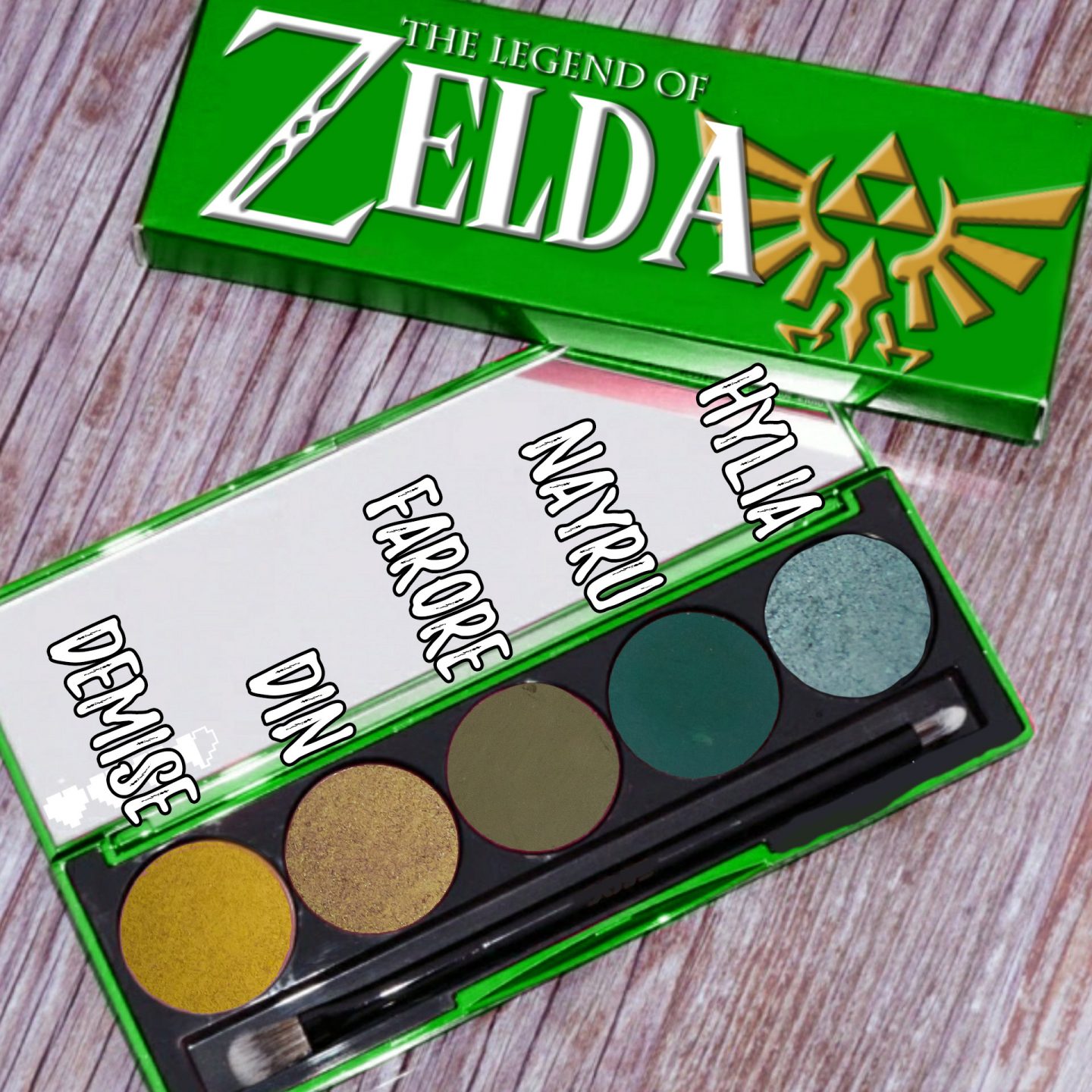 Making My Own Dream Palette Inspired by Legend of Zelda - Mae Polzine