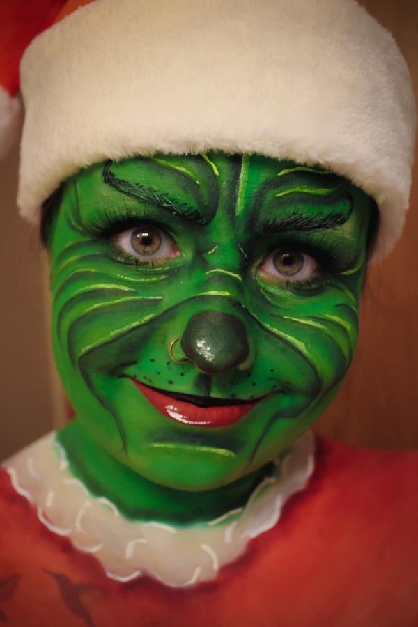 You’re A Mean One, Mr. Grinch (Body Paint) - Mae Polzine