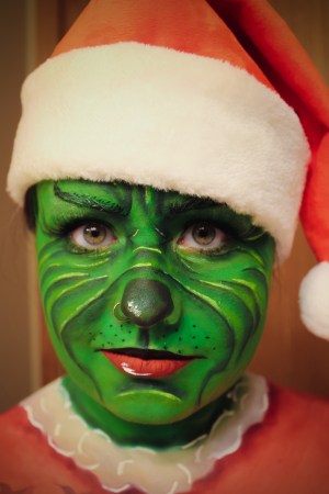 You’re A Mean One, Mr. Grinch (Body Paint) - Mae Polzine